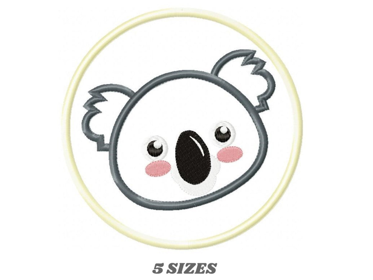 Koala embroidery design - Koalas embroidery designs machine embroidery ...