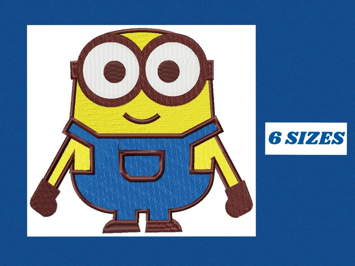 Bob Minion embroidery designs - Minions embroidery design machine embr ...