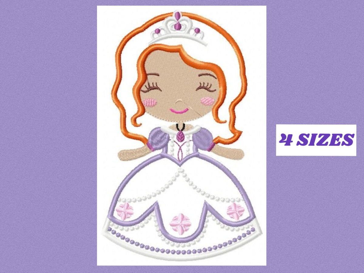 Sofia embroidery designs - Disney Princess embroidery design machine e ...