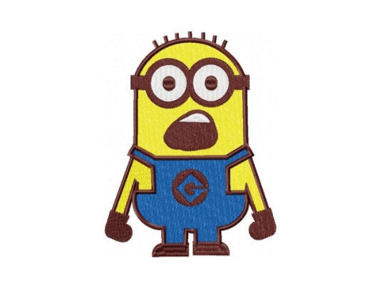 Minion embroidery designs - Minions embroidery design machine embroide ...
