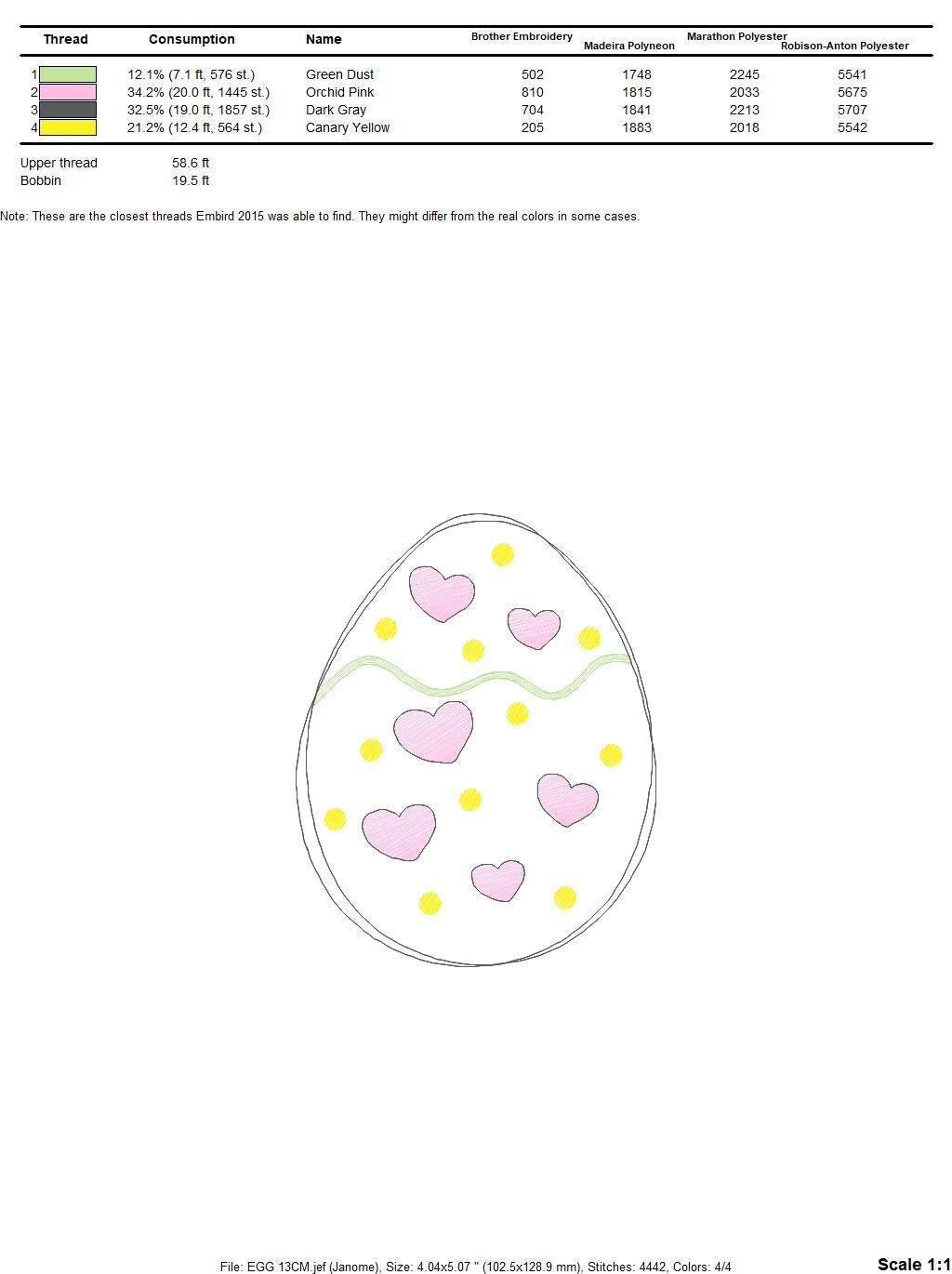 Dinosaur egg embroidery designs - Dino embroidery design machine embro ...