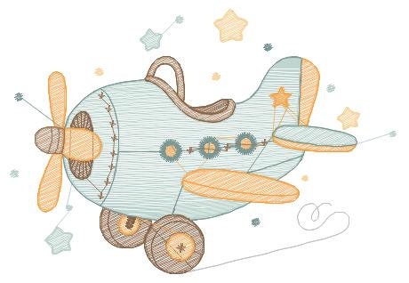 Plane embroidery designs - Airplane embroidery design machine embroide ...