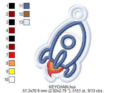 Rocket embroidery designs - Spaceshift embroidery design machine embro ...