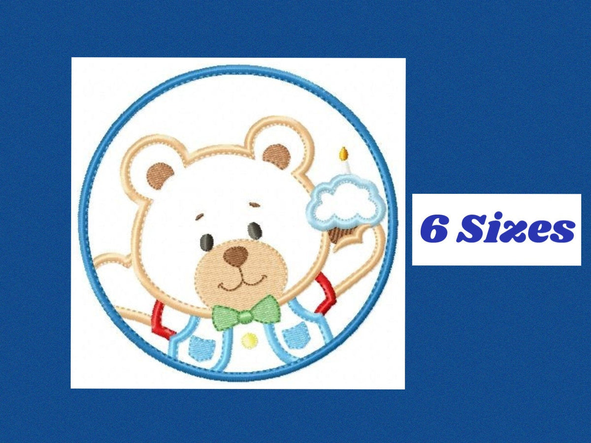 Bear embroidery designs - Teddy embroidery design machine embroidery p ...