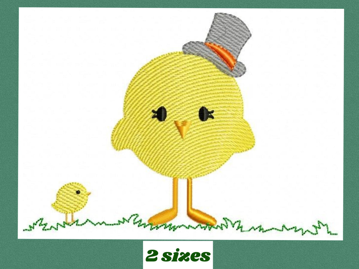 Baby Chick embroidery designs - Chicken embroidery design machine embr ...
