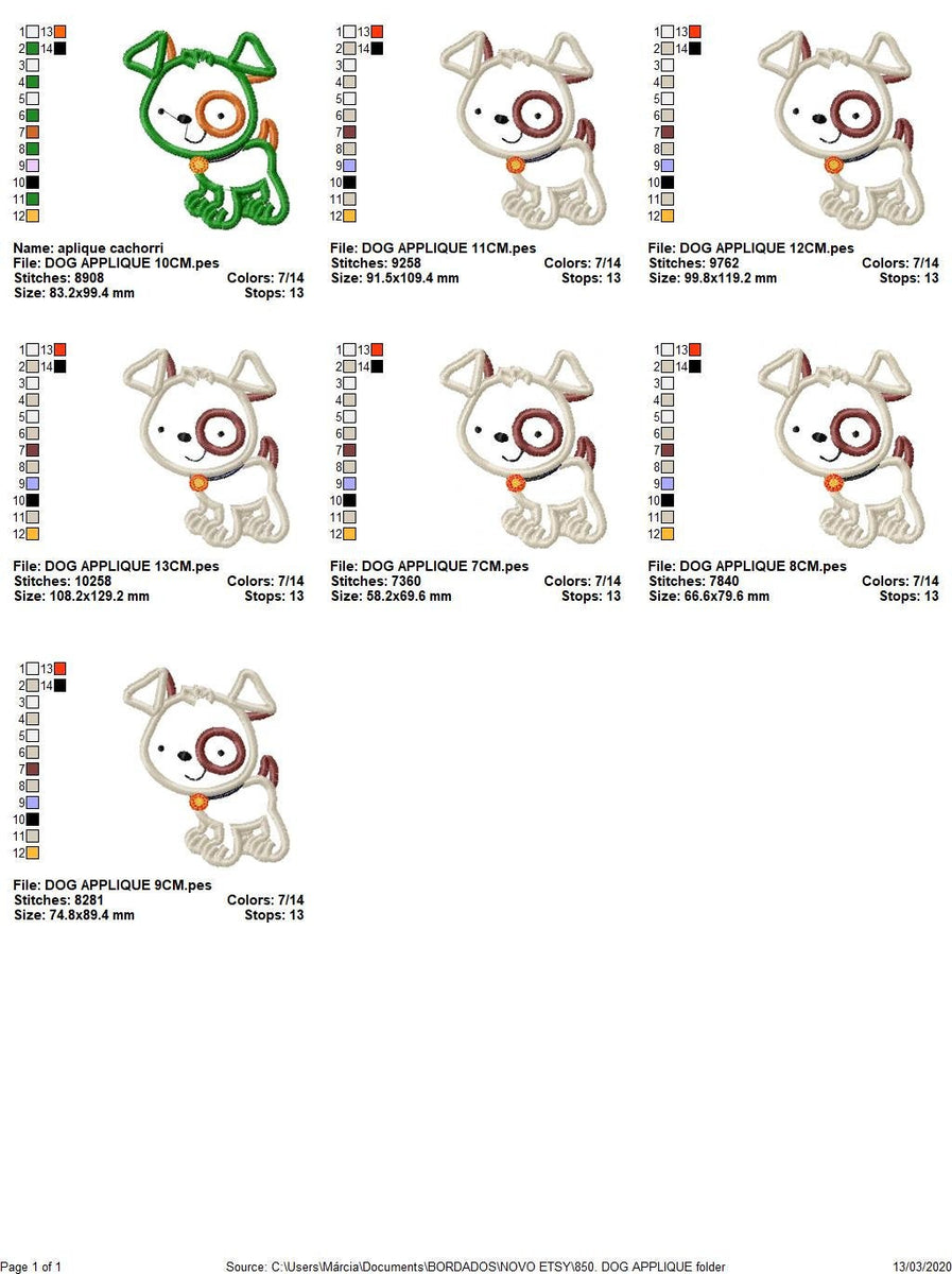 Dogs embroidery designs - Dog embroidery design machine embroidery pat ...