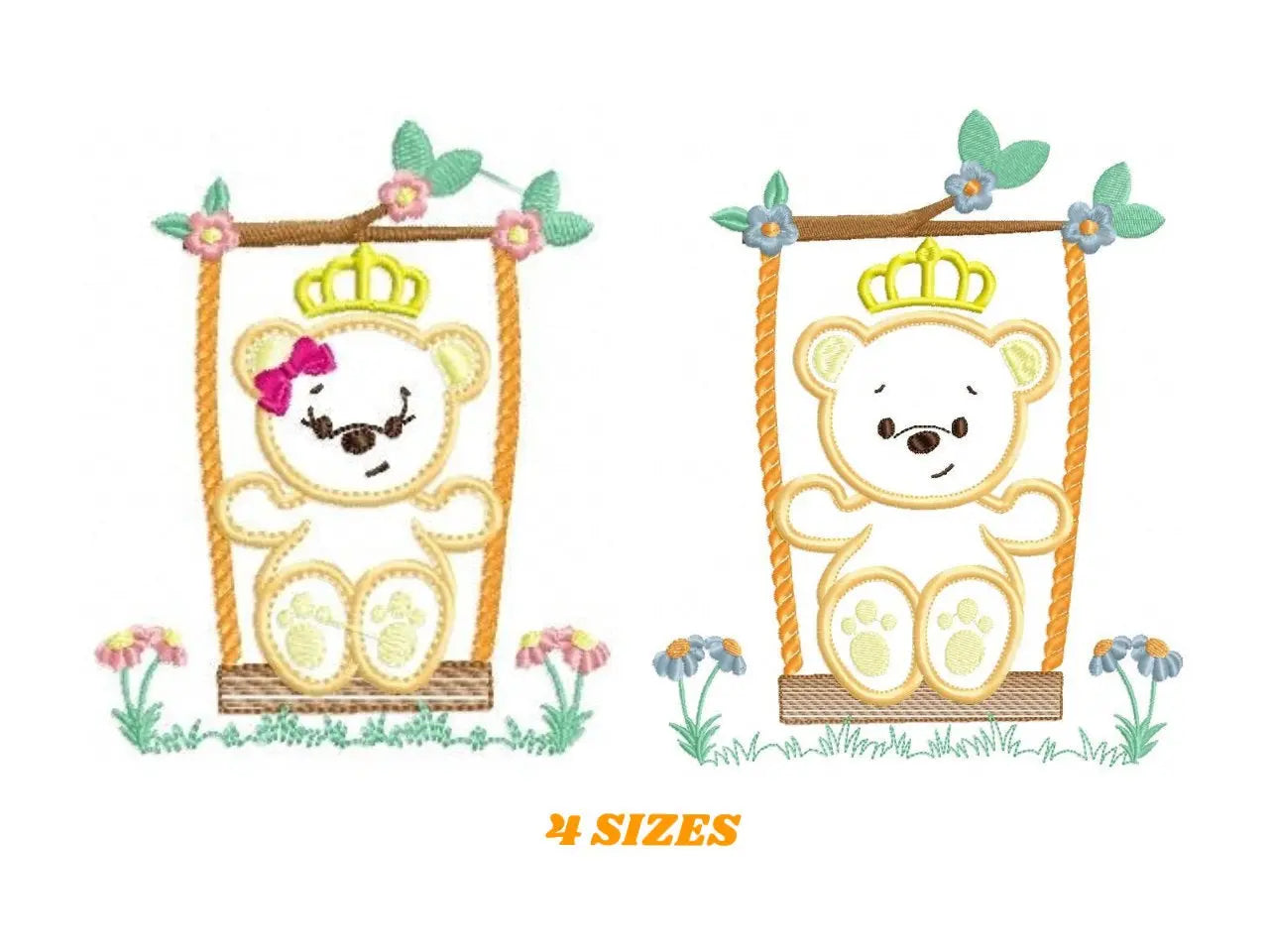 Bear embroidery designs - Teddy embroidery design machine embroidery p ...