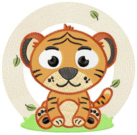 Tiger embroidery design - Animals embroidery designs machine embroider ...
