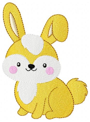 Easter Bunny embroidery design - Rabbit embroidery designs machine emb ...