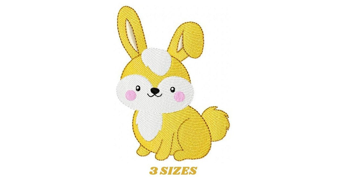 Easter Bunny embroidery design - Rabbit embroidery designs machine emb ...