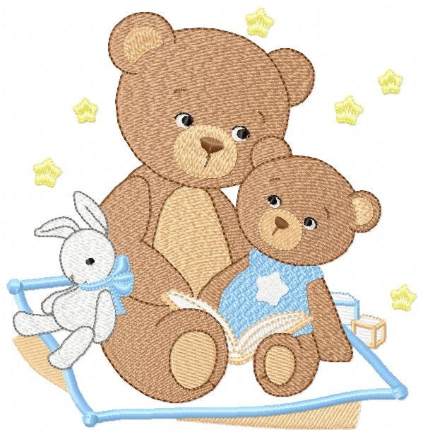Bear embroidery designs - Teddy embroidery design machine embroidery p ...