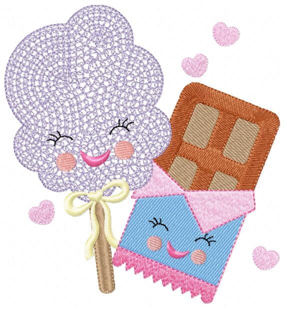 Cotton candy embroidery designs - Candy embroidery design machine embr ...